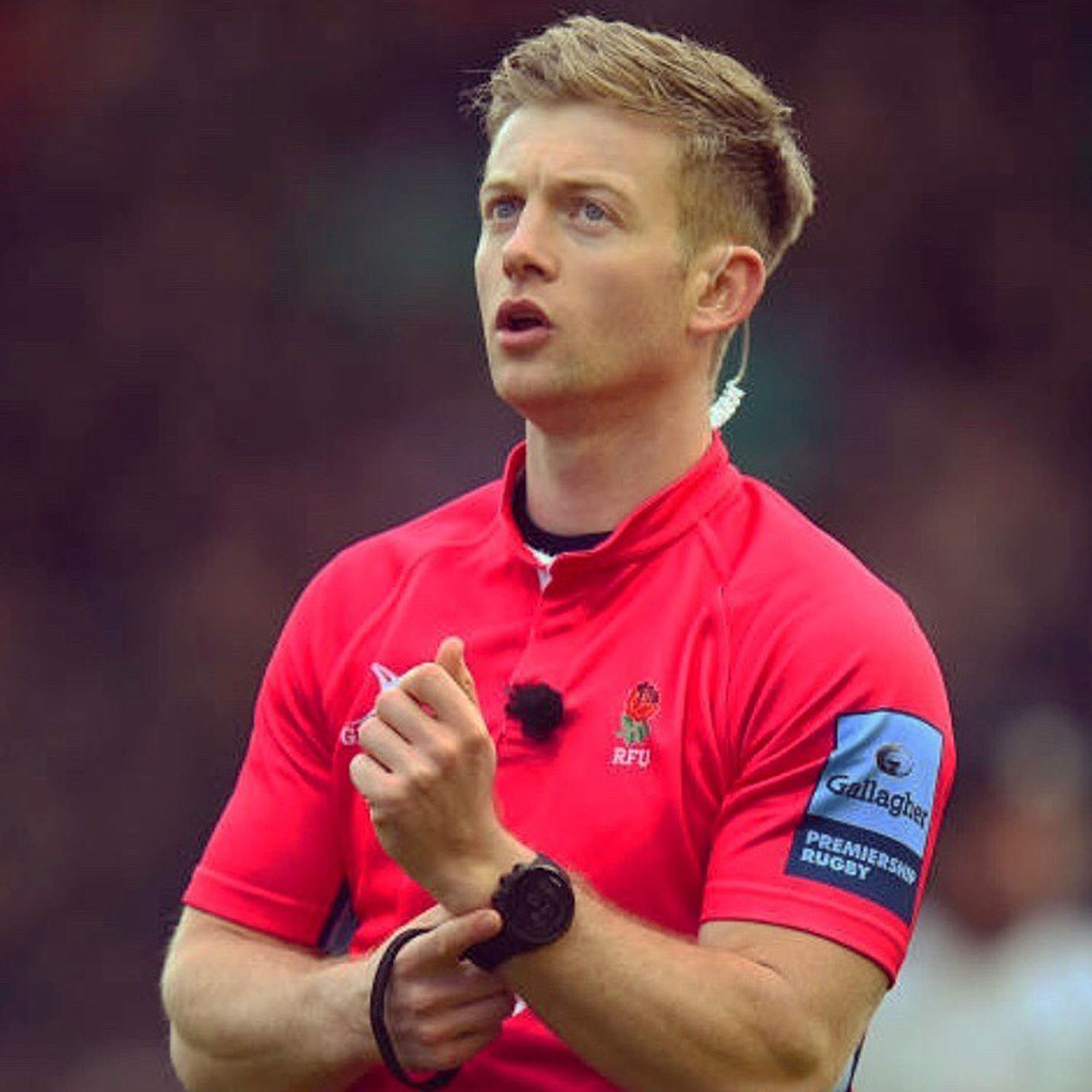 Christophe Ridley: Professional Rugby Union Referee - Student stories ...