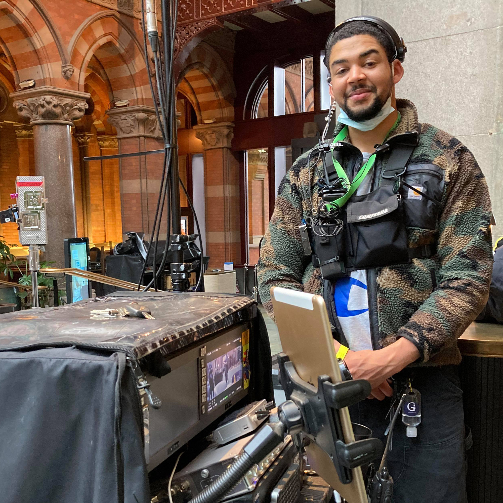 Ben works as a Production Sound Trainee in high end TV drama - Student ...