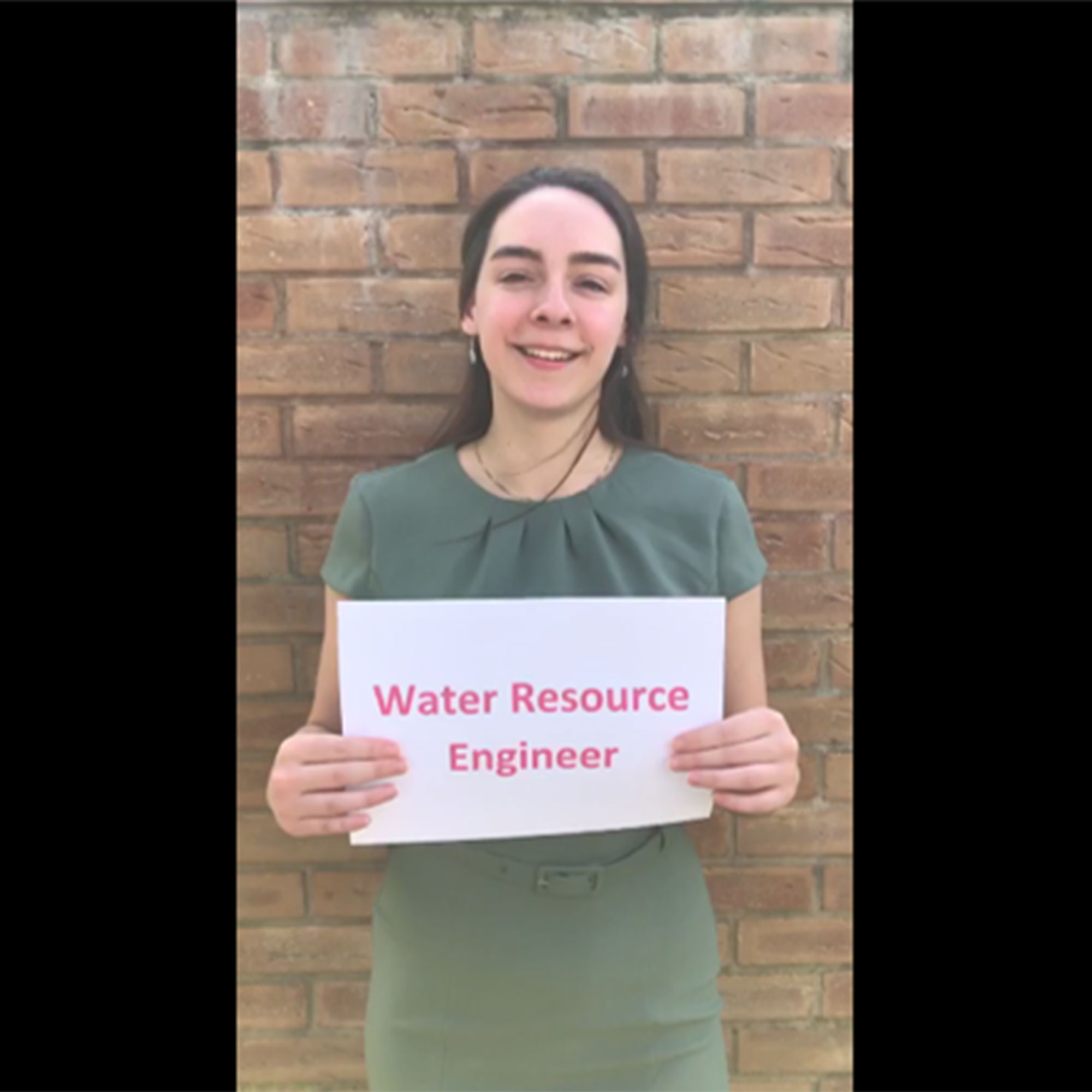 Emily works in water resource engineering - Student stories ...