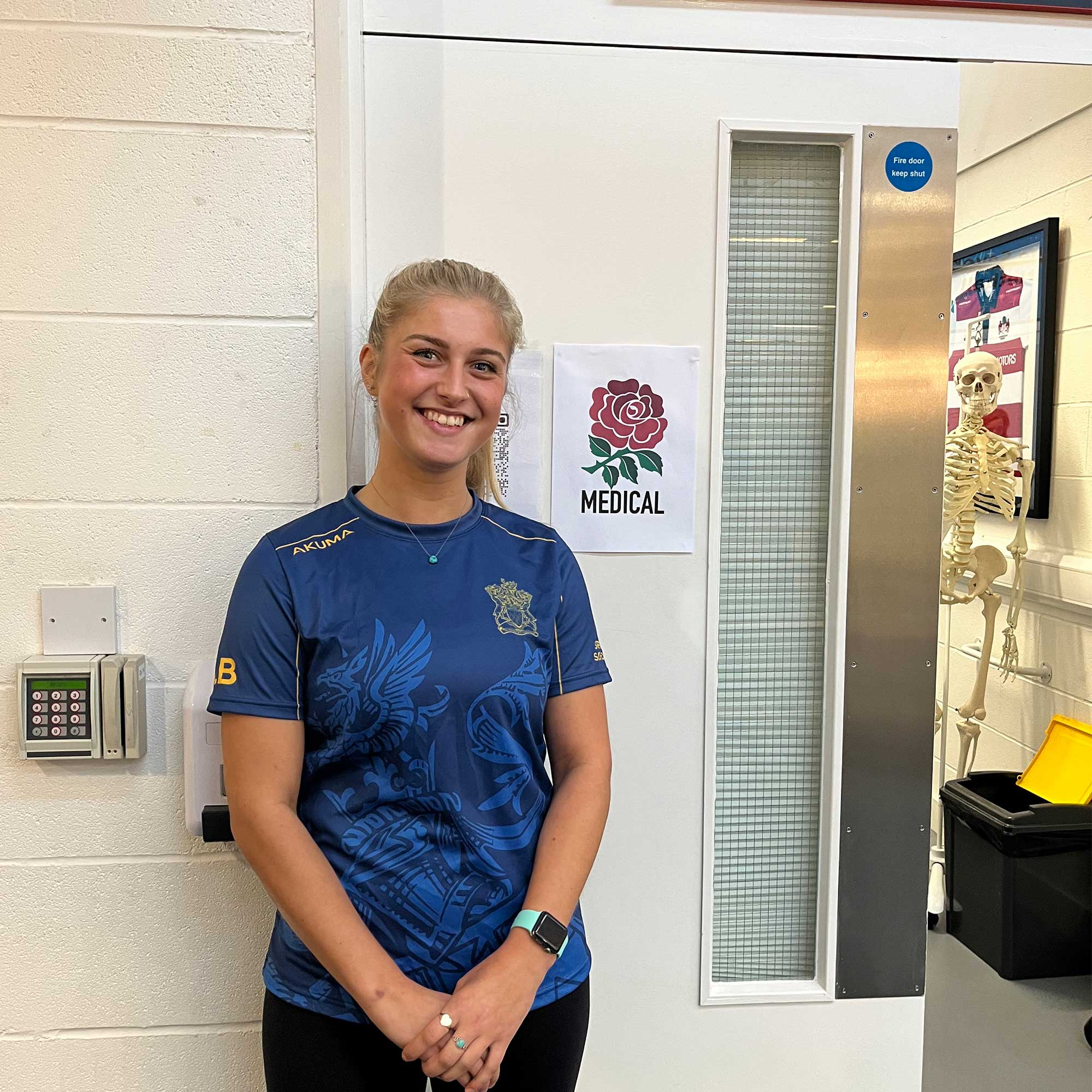 Lucy works alongside England Rugby Squad - Student stories - University ...