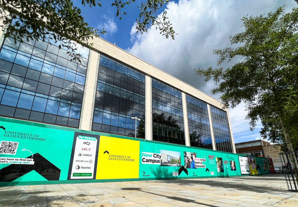 City Campus comes to life as scaffolding removed – revealing iconic art ...