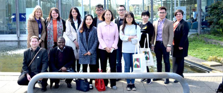 University hosts group of agents - University of Gloucestershire