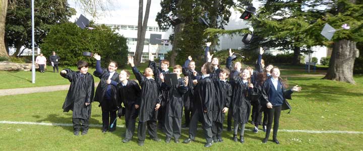 Primary school pupils graduate from the University of Gloucestershire ...