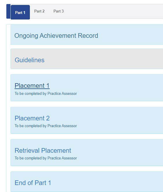 ePAD, End of Placement & OAR - Staff - Knowledge Base - University of ...