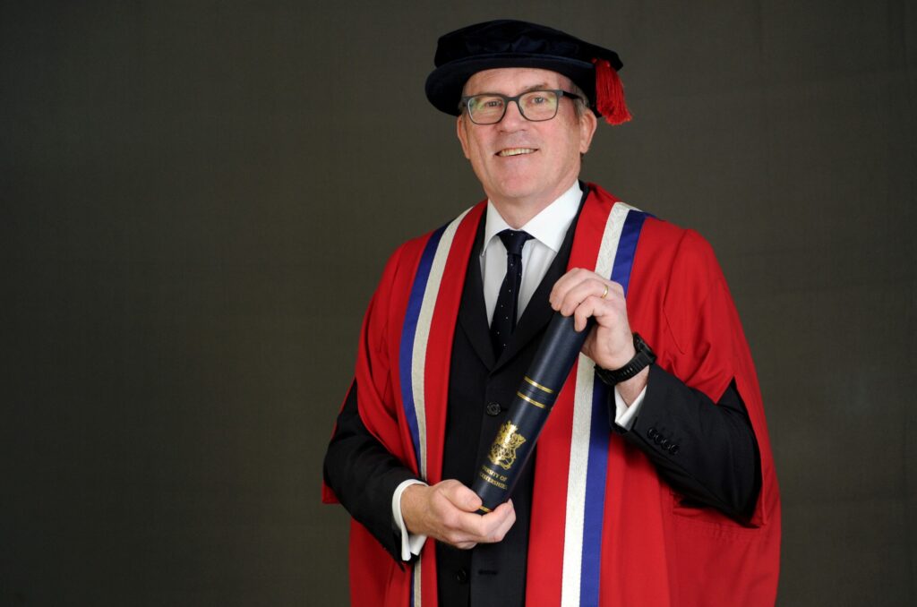 Cheltenham GP Dr Robin Hollands describes Honorary Fellowship as “a ...